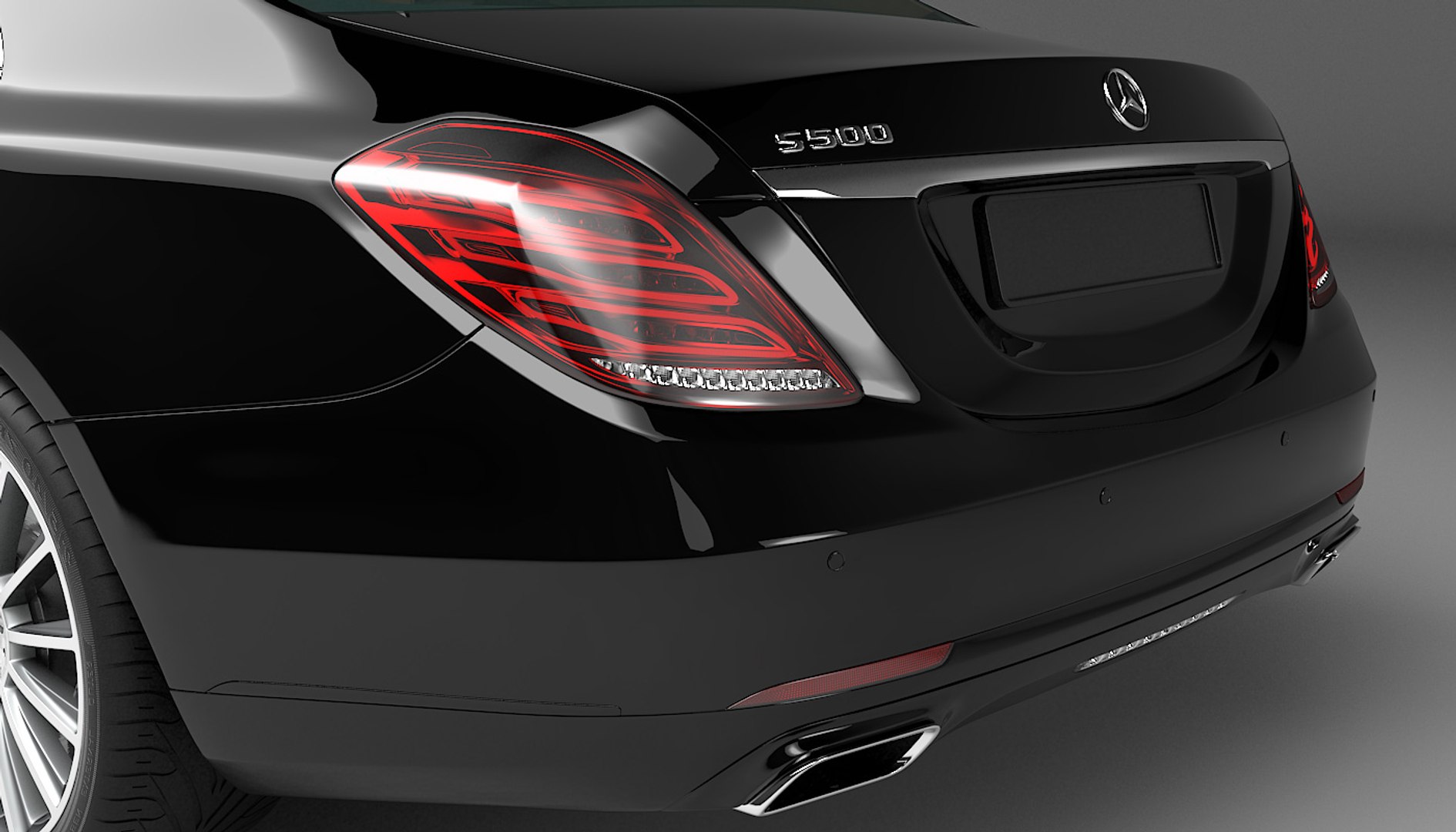 3d 2016 Mercedes Benz S-class