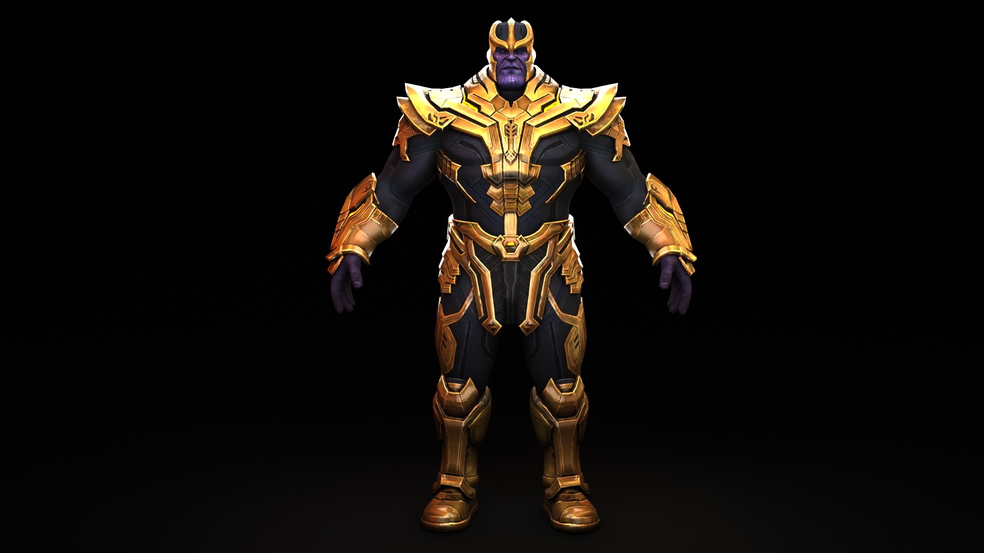 Thanos Avengers Endgame 3D Model - TurboSquid 1867797
