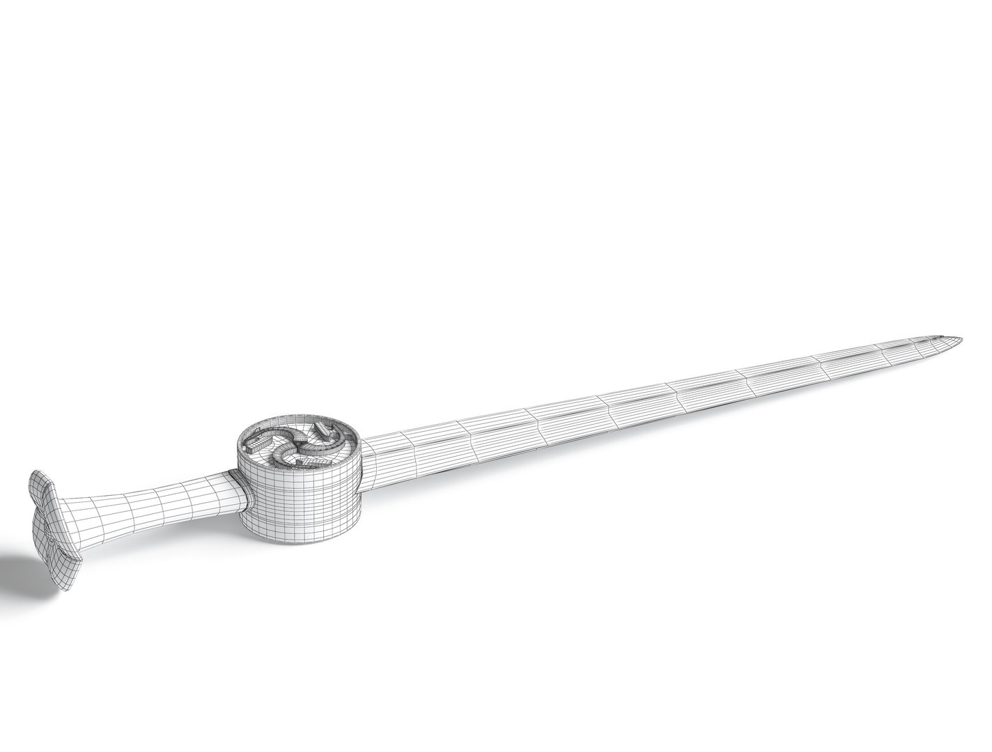 3d Medieval Sword Model