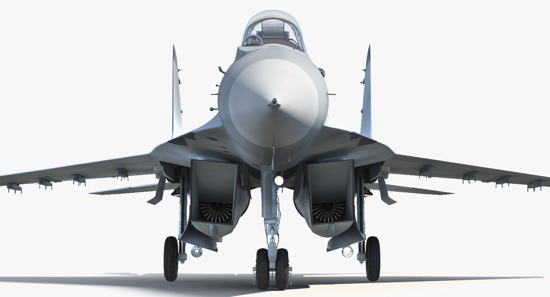 Fighter mikoyan mig-35 fulcrum 3D model - TurboSquid 1255542