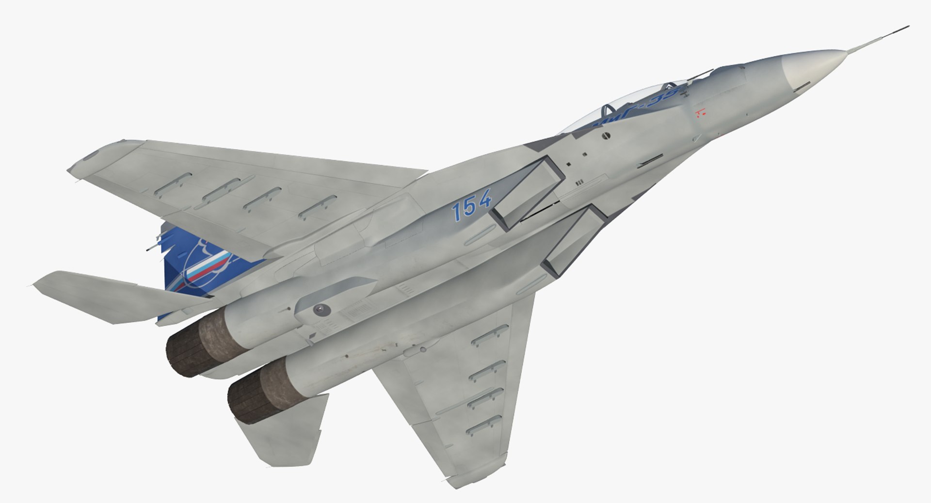 Fighter Mikoyan Mig-35 Fulcrum 3D Model - TurboSquid 1255542