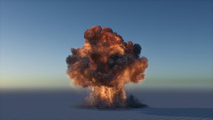 Big Nuclear Explosion 3D Model model - TurboSquid 2012499