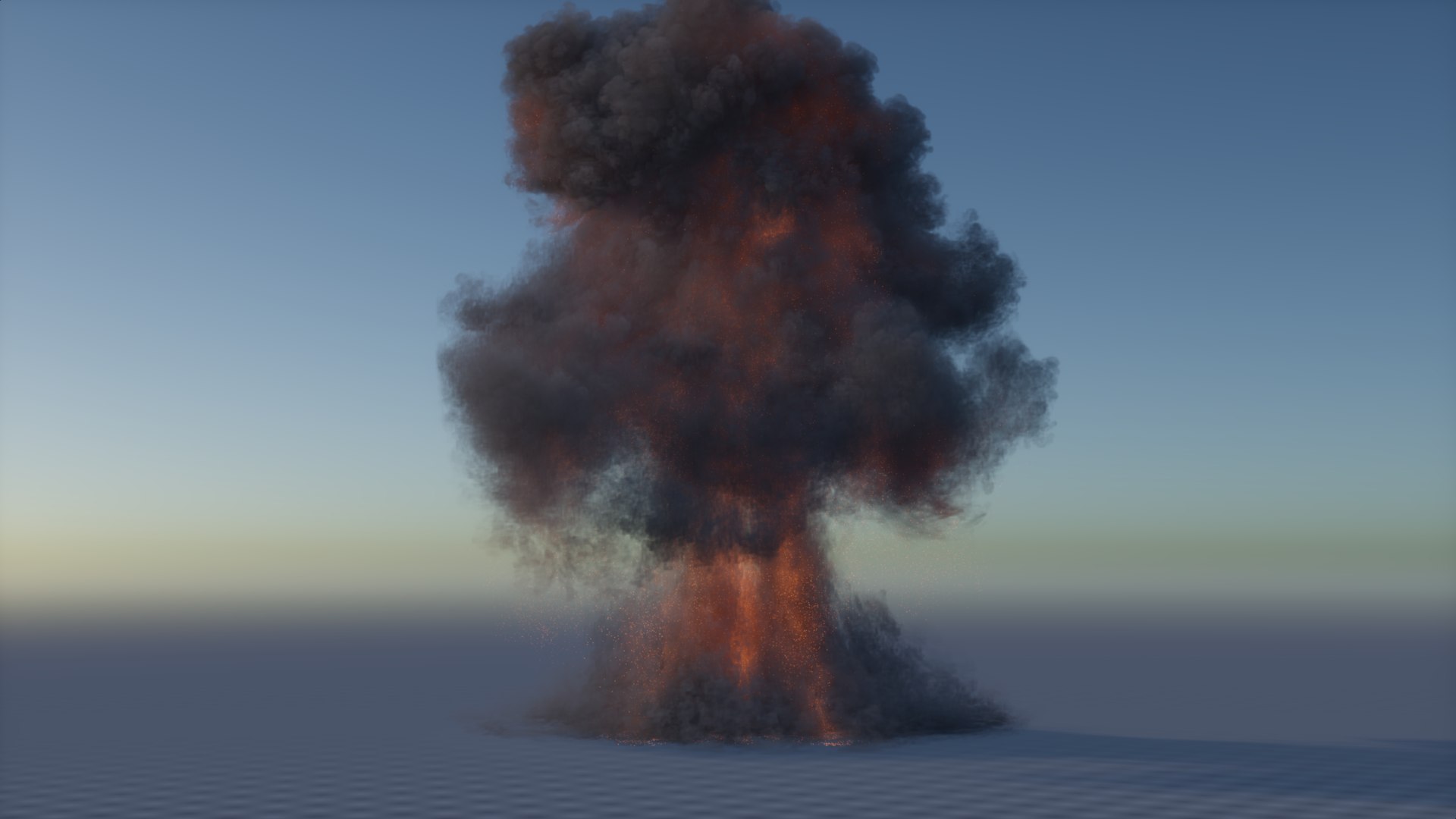 3D 3D Big Explosion Spark-Animation - TurboSquid 2019231