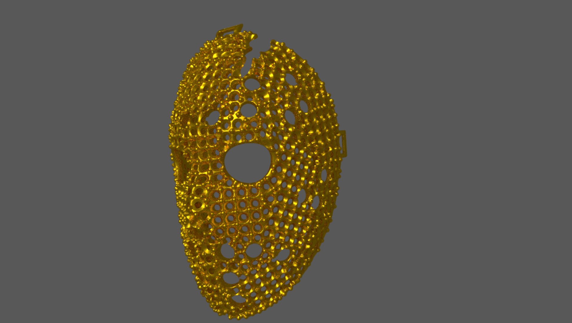 Mask Gold 3D - TurboSquid 1703963