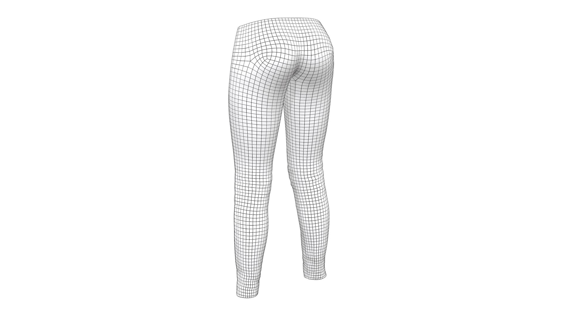 Black Leggings 3D model - TurboSquid 1949721
