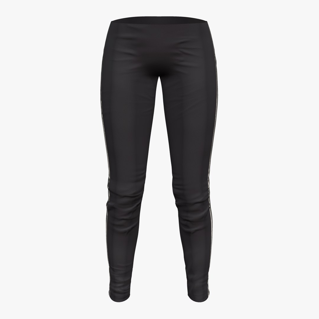Black Leggings 3D model - TurboSquid 1949721