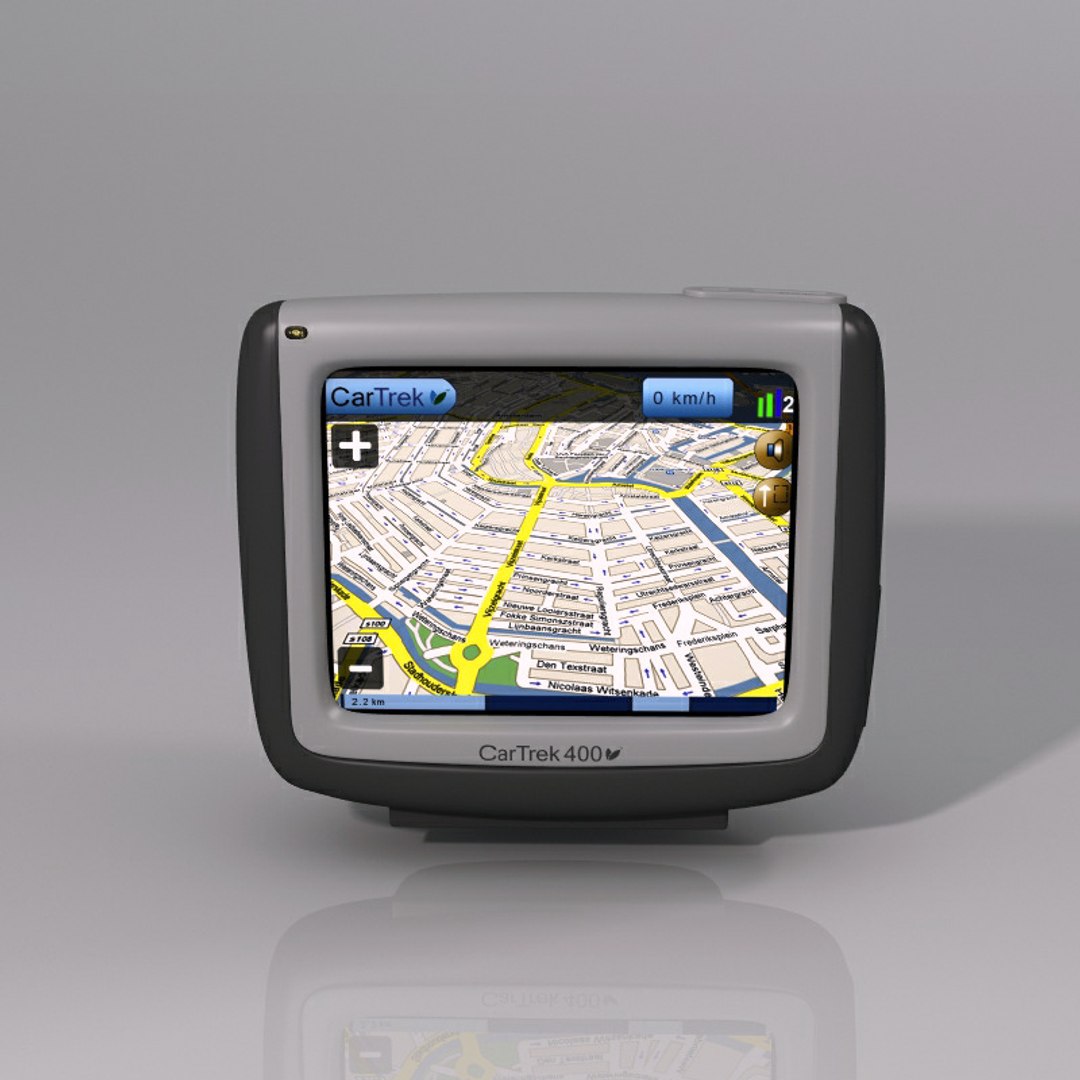 Gps Sat Nav 3d Model