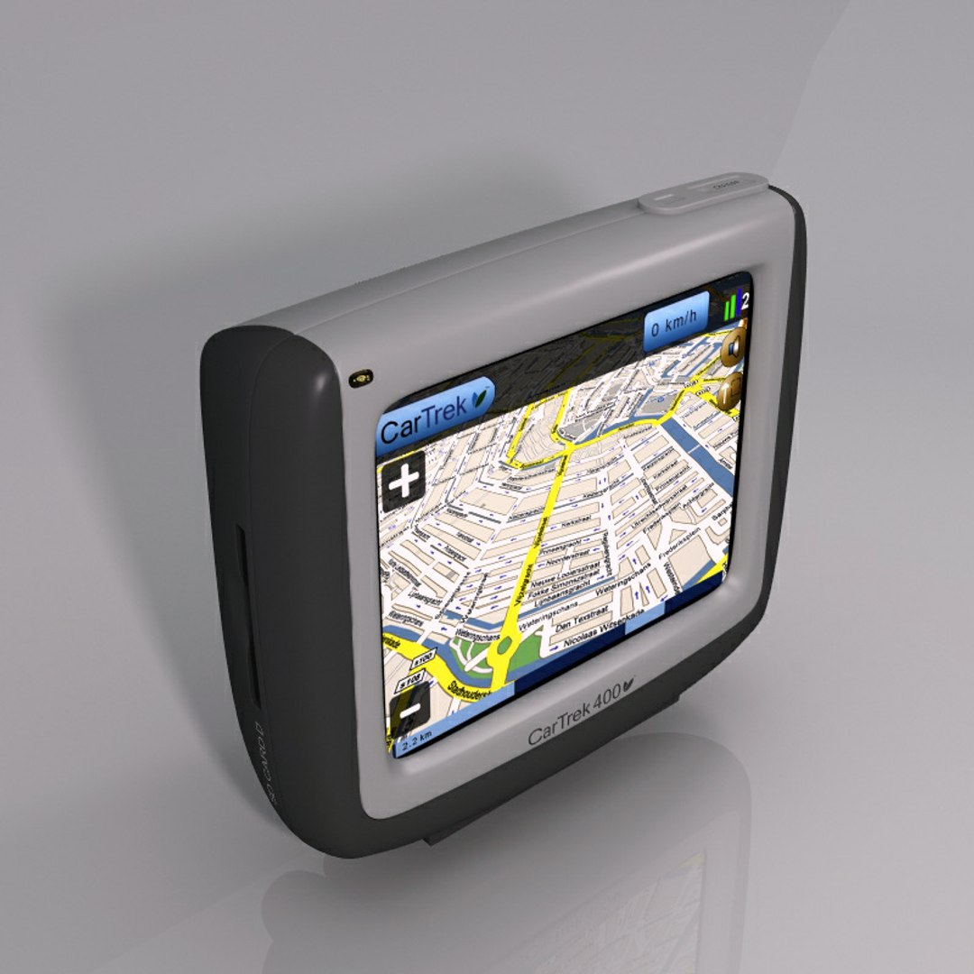 Gps Sat Nav 3d Model