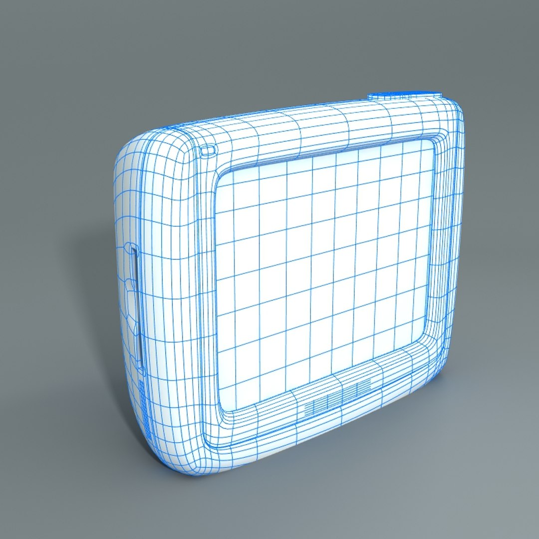 Gps Sat Nav 3d Model
