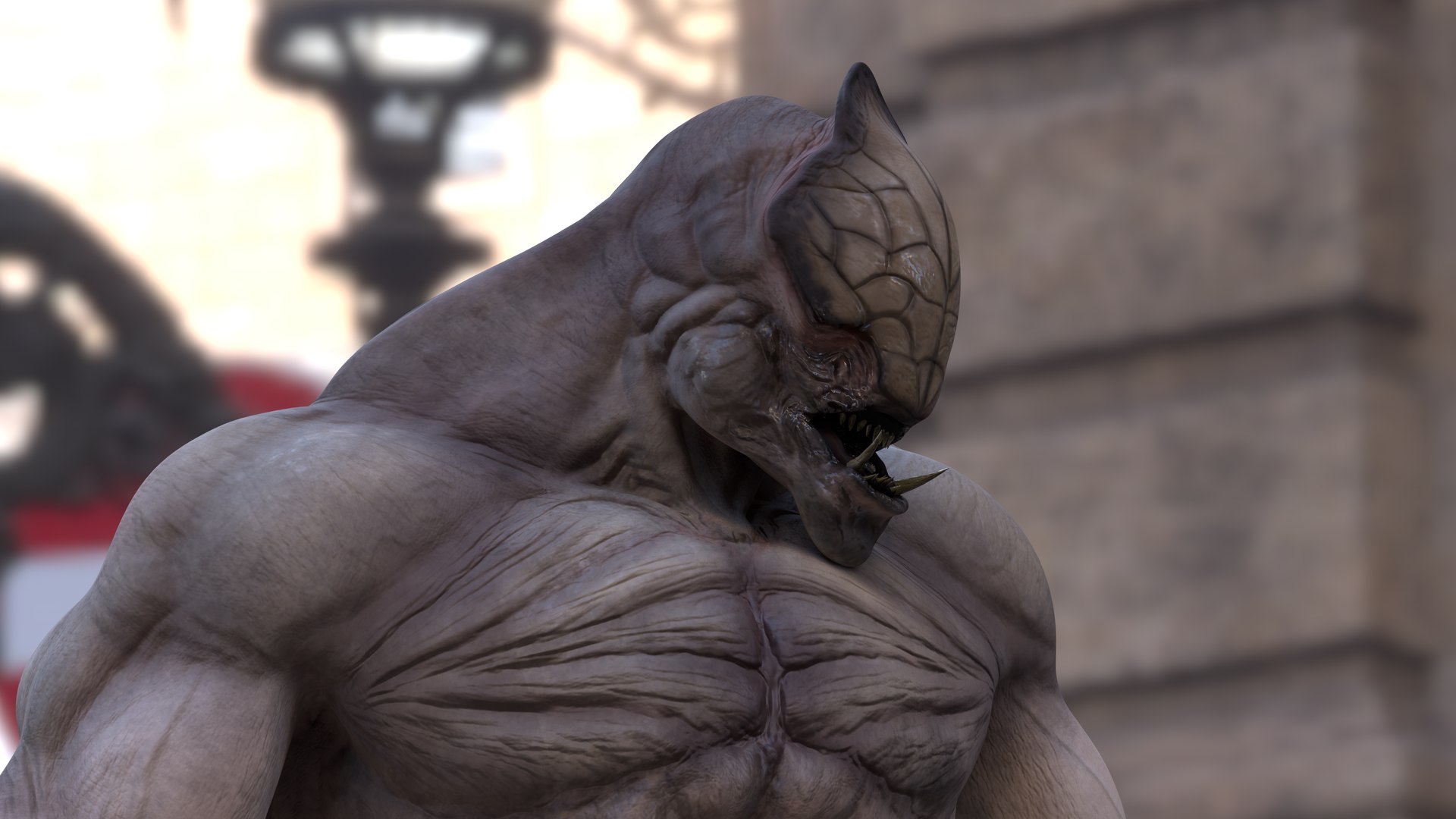 CAVE BEAST Model - TurboSquid 2292082