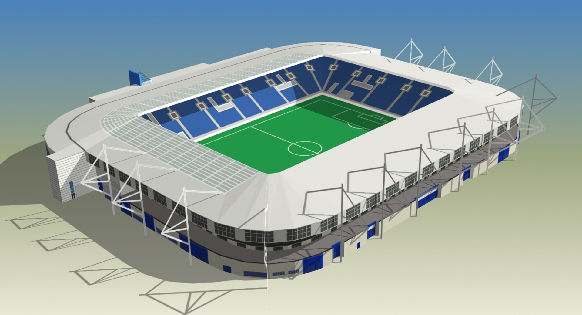 King Power Stadium 3d 3ds