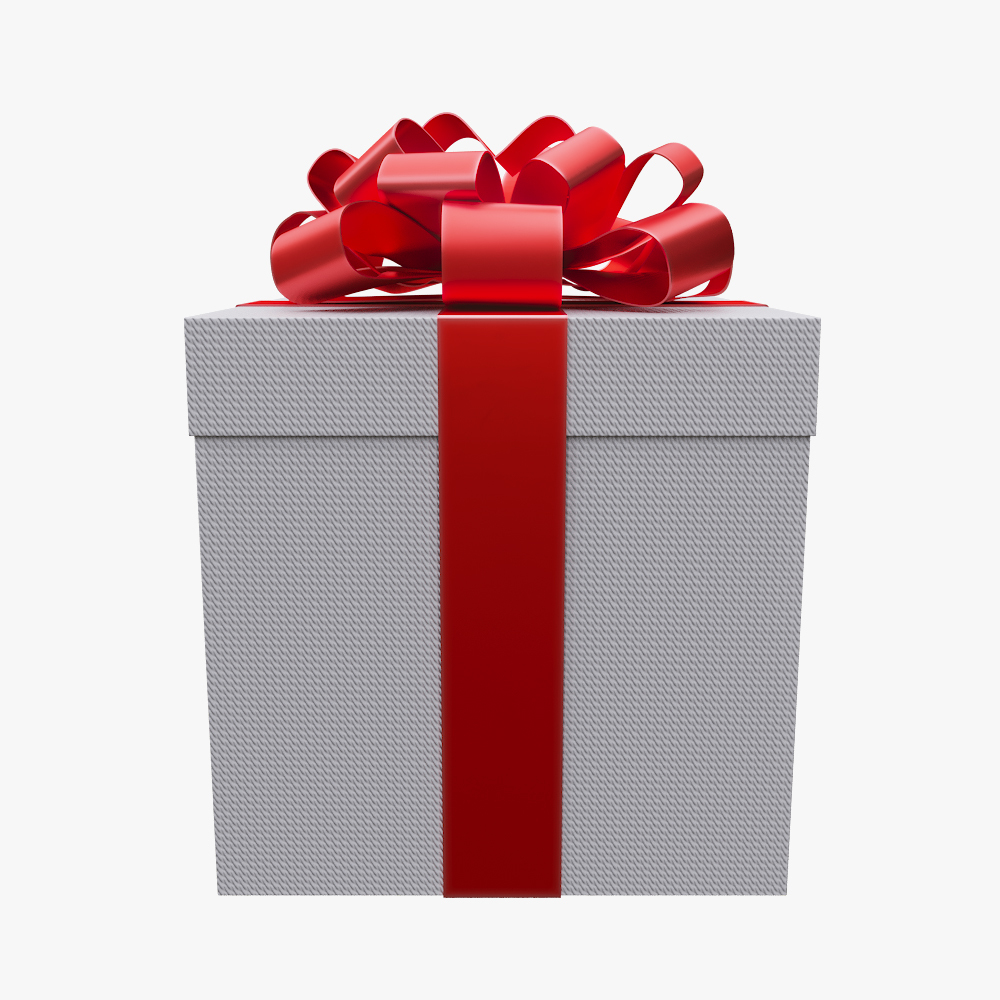 3D gift box christmas model - TurboSquid 1326808