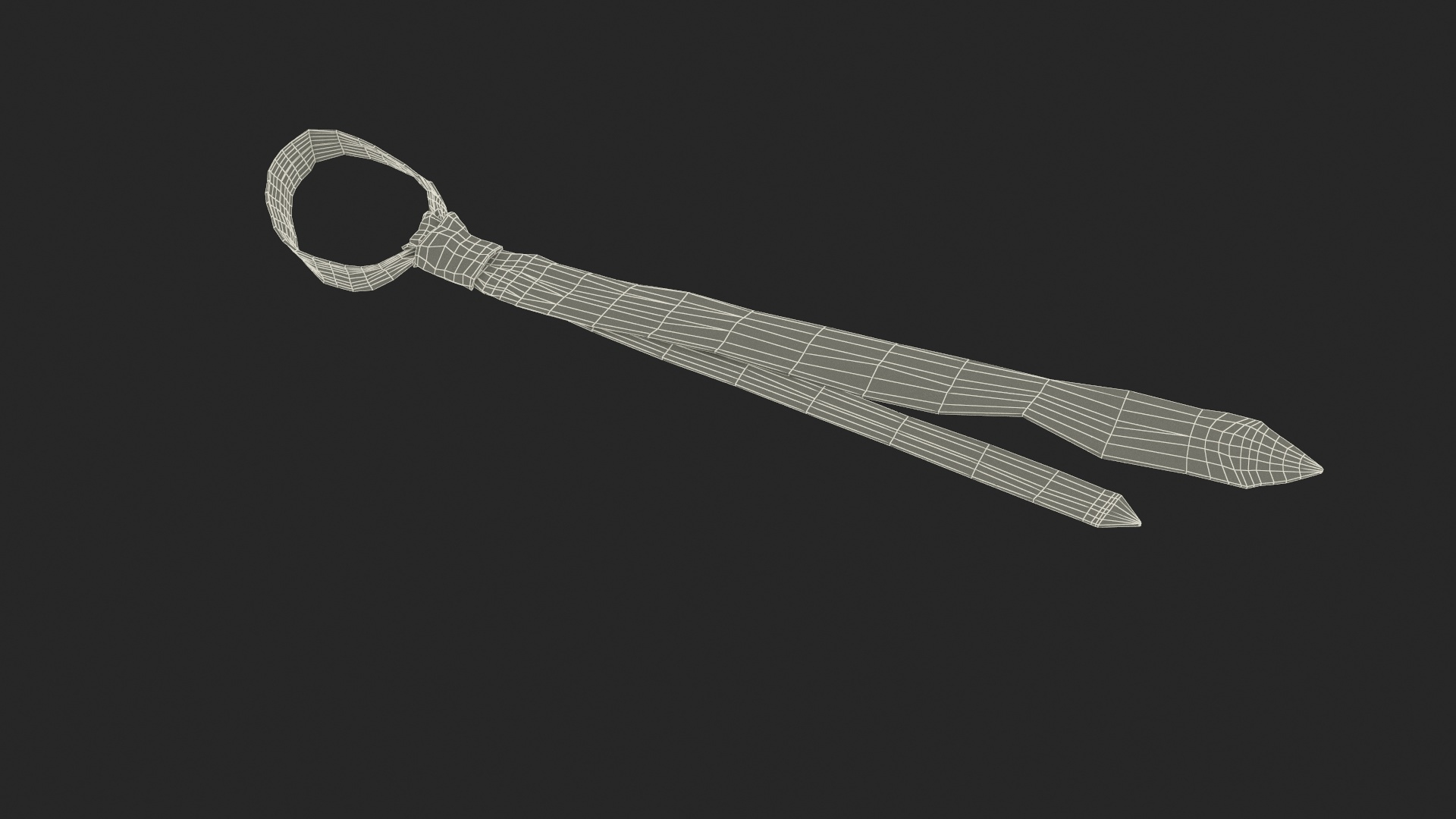 3D Model Classic Polka Dot Pattern Necktie - TurboSquid 2203550