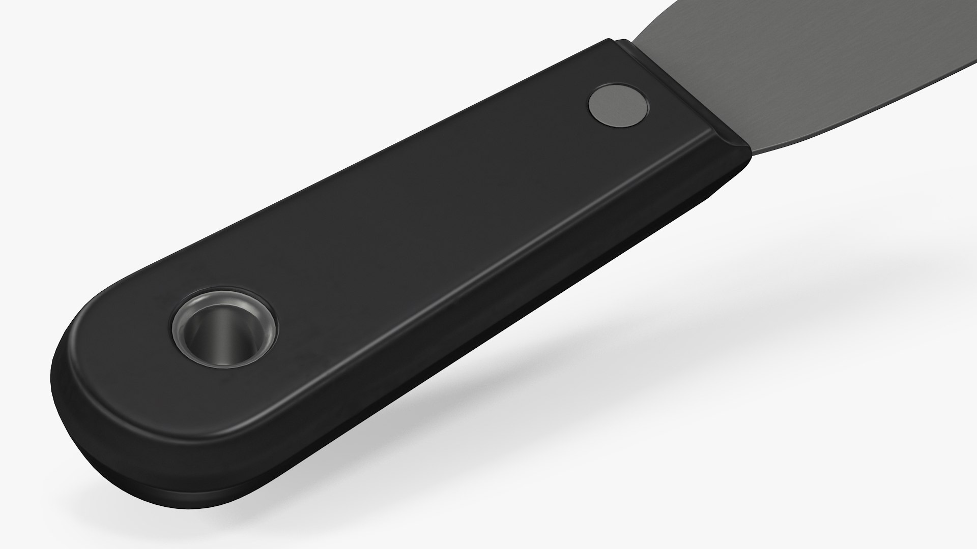 3D Scraper One And Half Inch Black Handle - TurboSquid 1941663