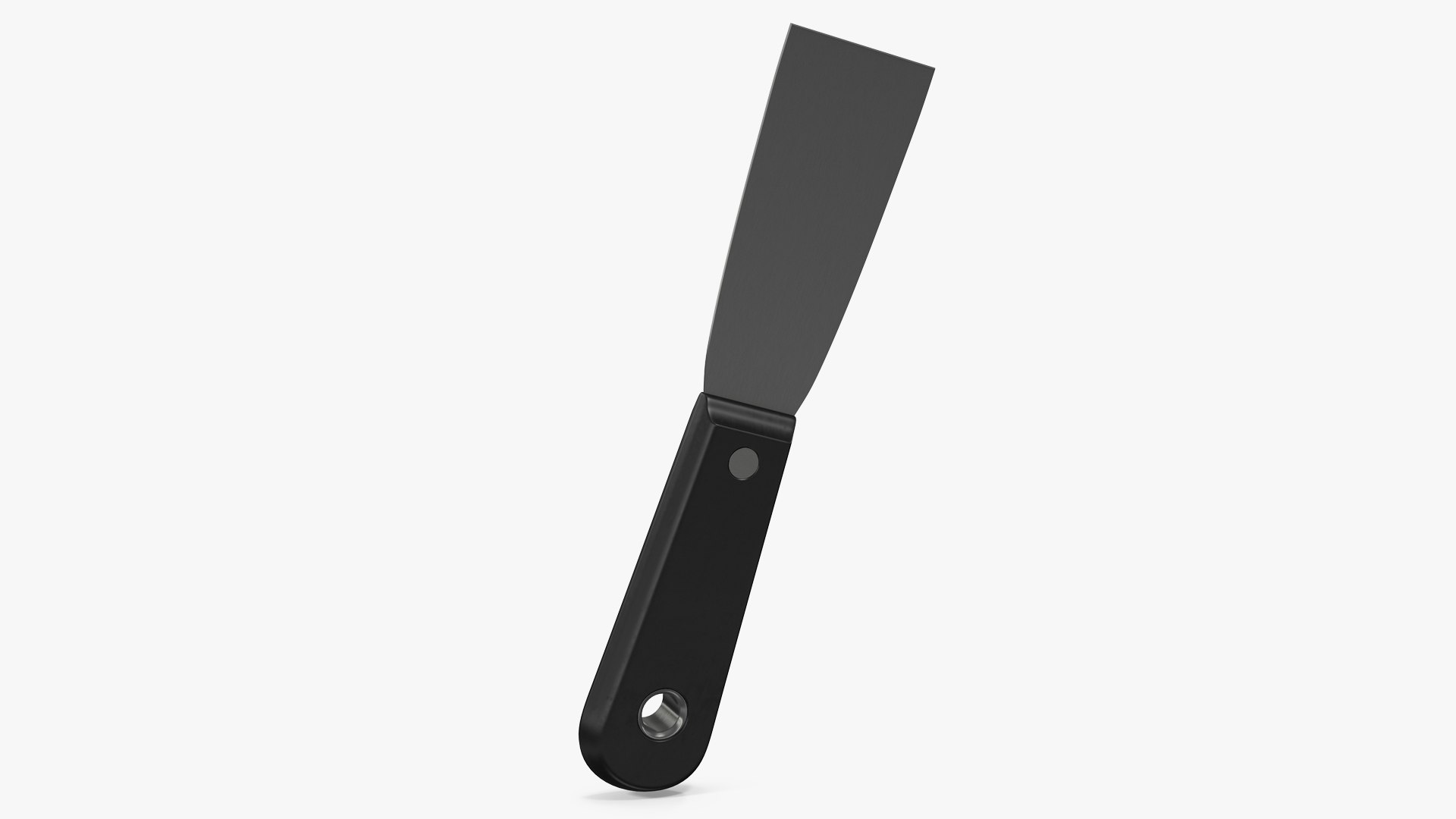 3D Scraper One And Half Inch Black Handle - TurboSquid 1941663