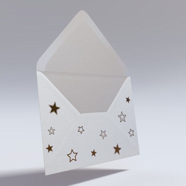 3D Paper-Envelope Models | TurboSquid