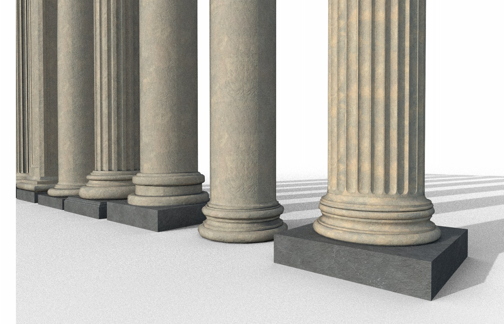 3D pillar model - TurboSquid 2181493
