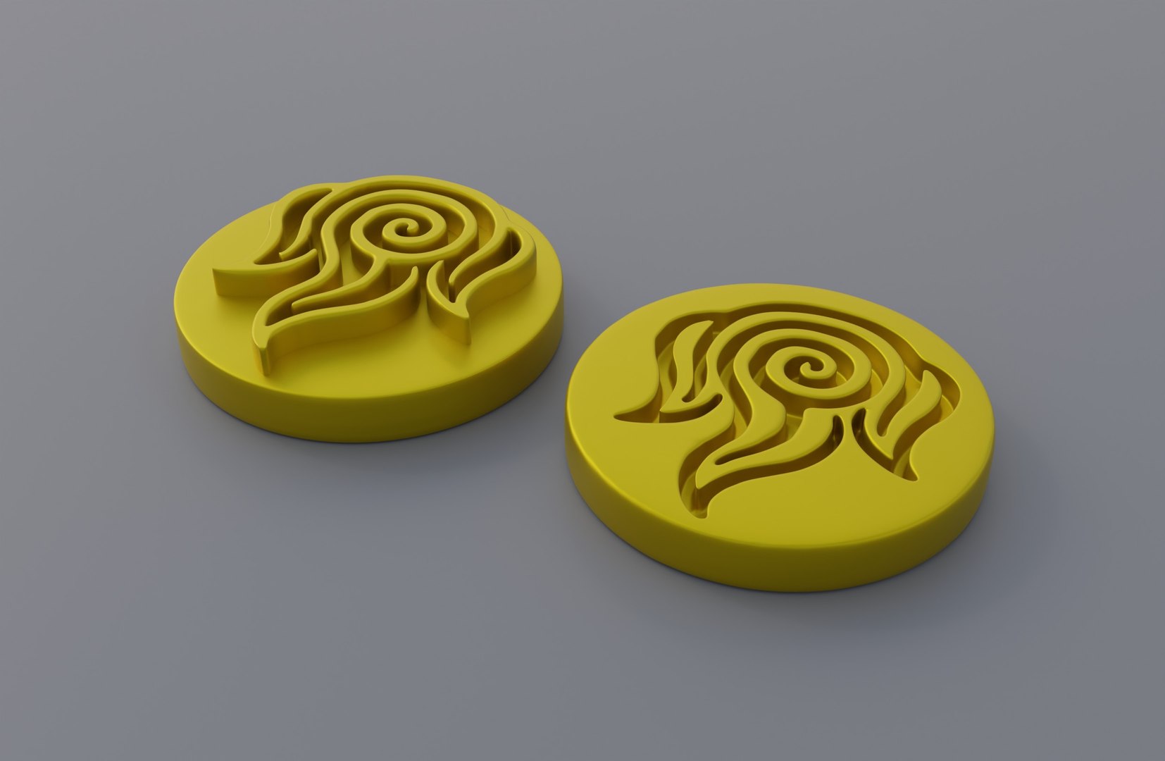 3D Model Avatar Elemental Symbols - TurboSquid 2177204