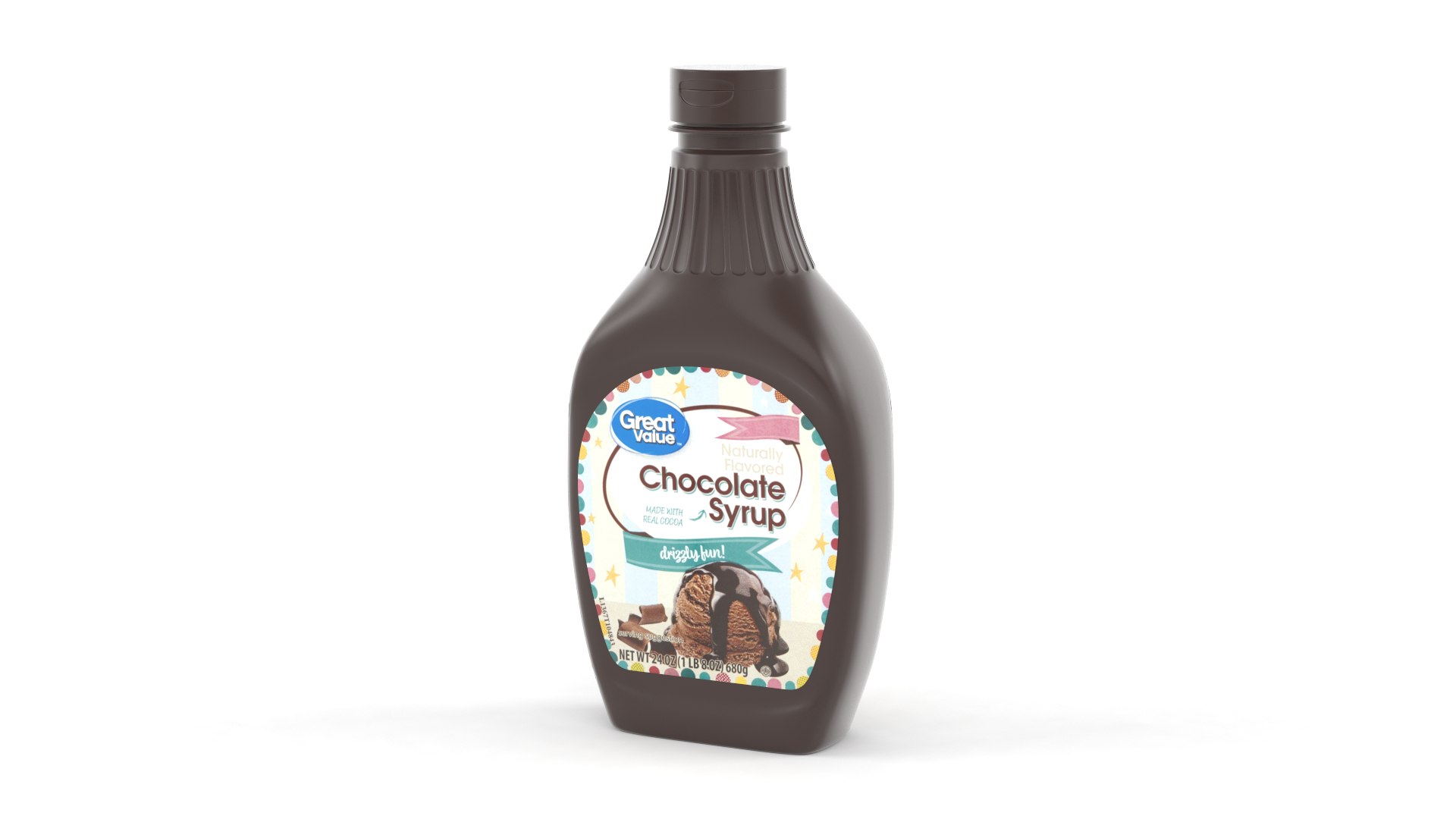 Chocolate Syrup Model - TurboSquid 2041147