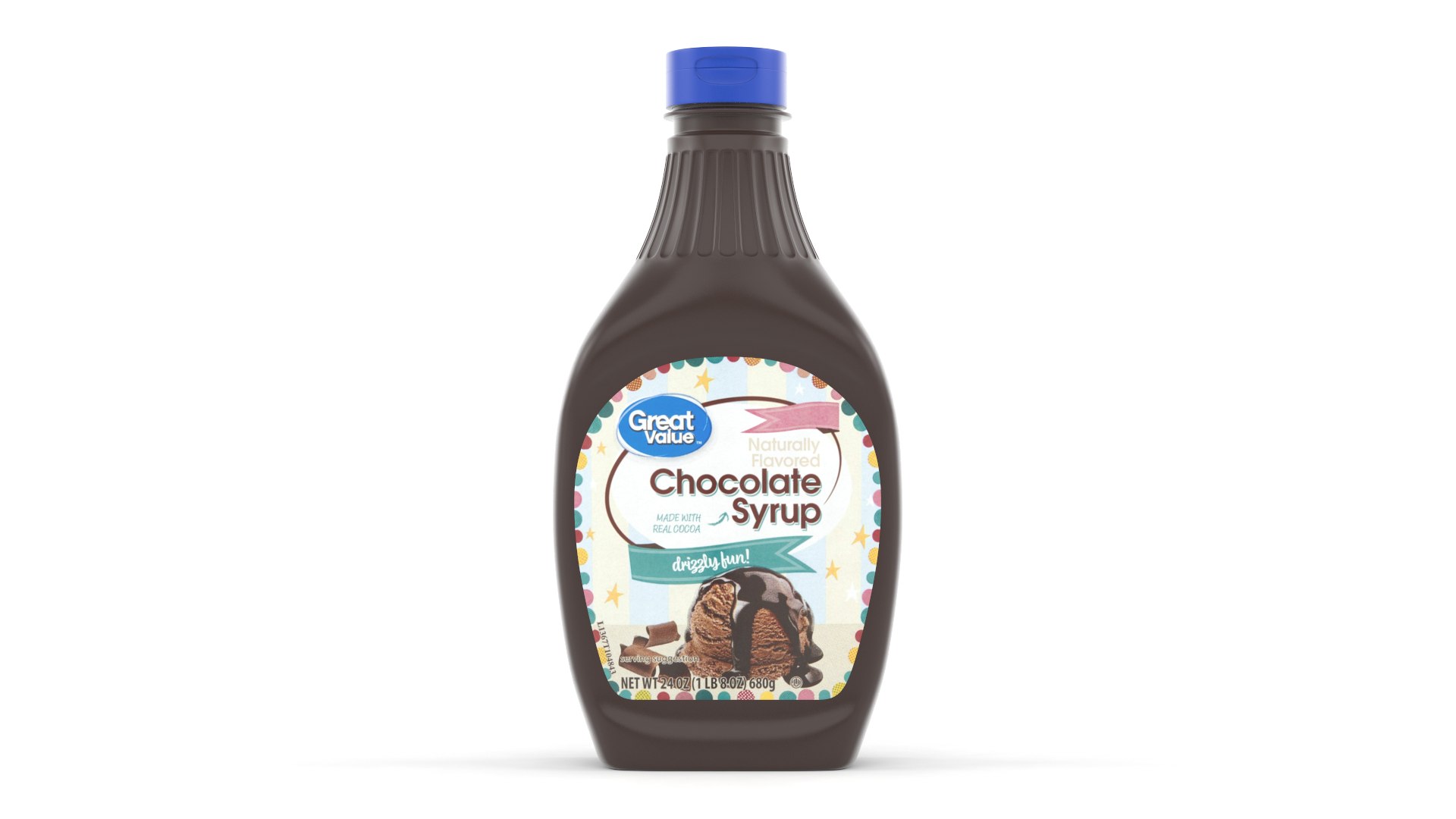 Chocolate Syrup Model - TurboSquid 2041147