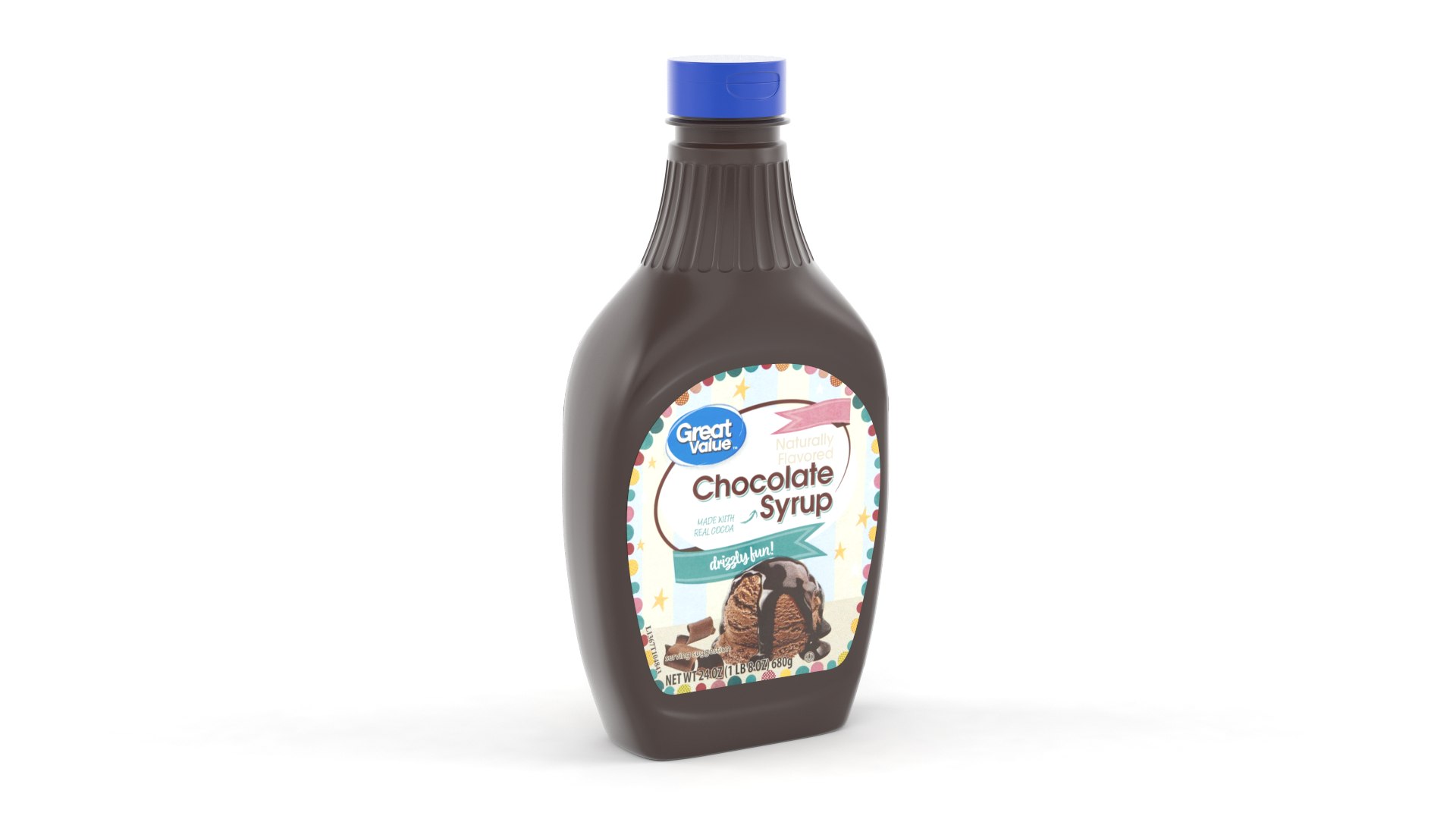 Chocolate Syrup Model - TurboSquid 2041147
