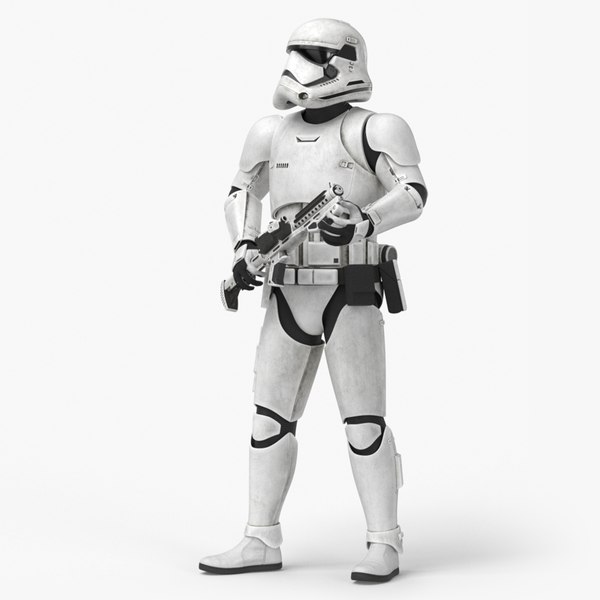 modelo 3d Soldado de asalto de la Primera Orden de Star Wars ...