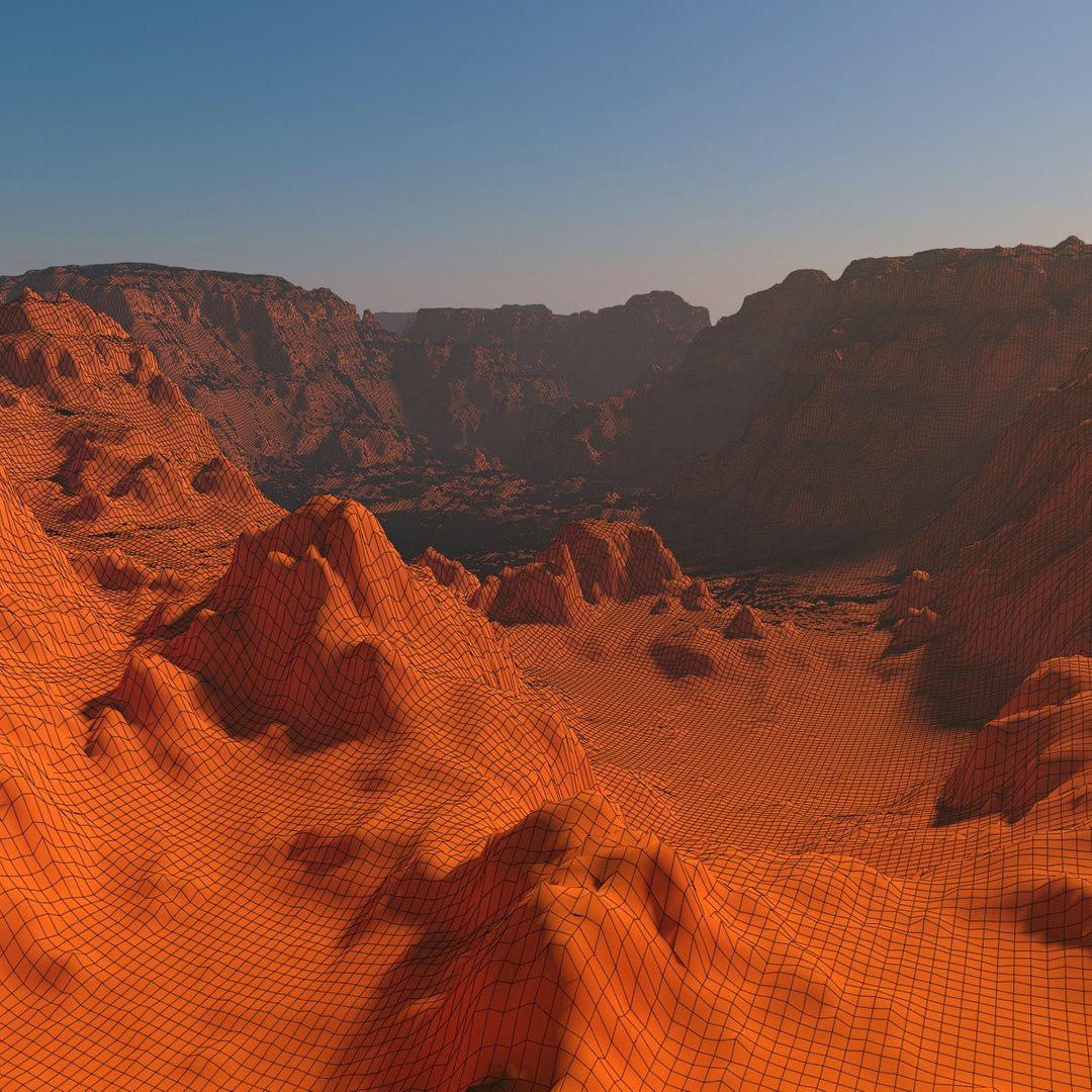 Canyon Land N5 3D Model - TurboSquid 1954687