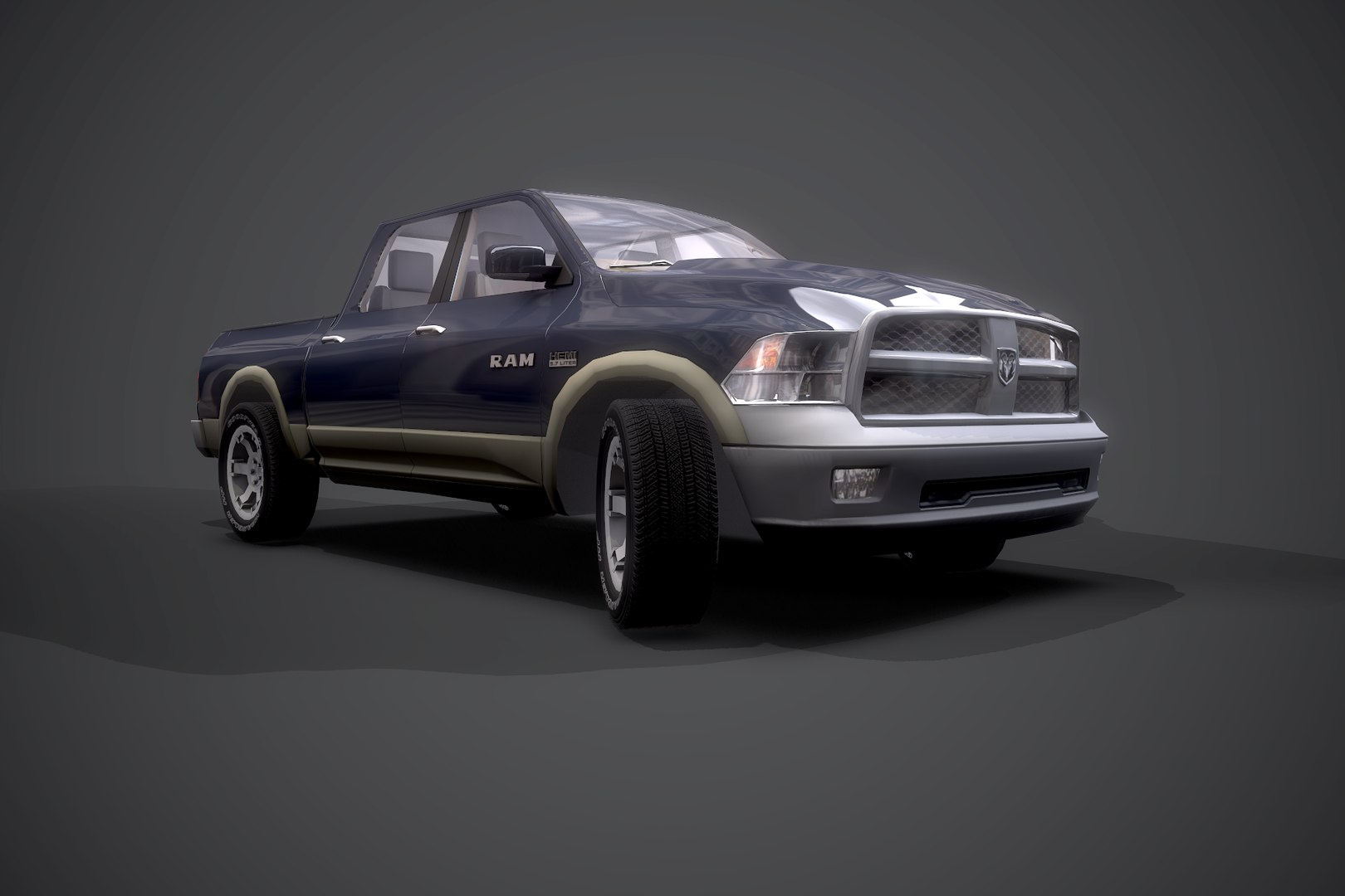 3ds max dodge ram