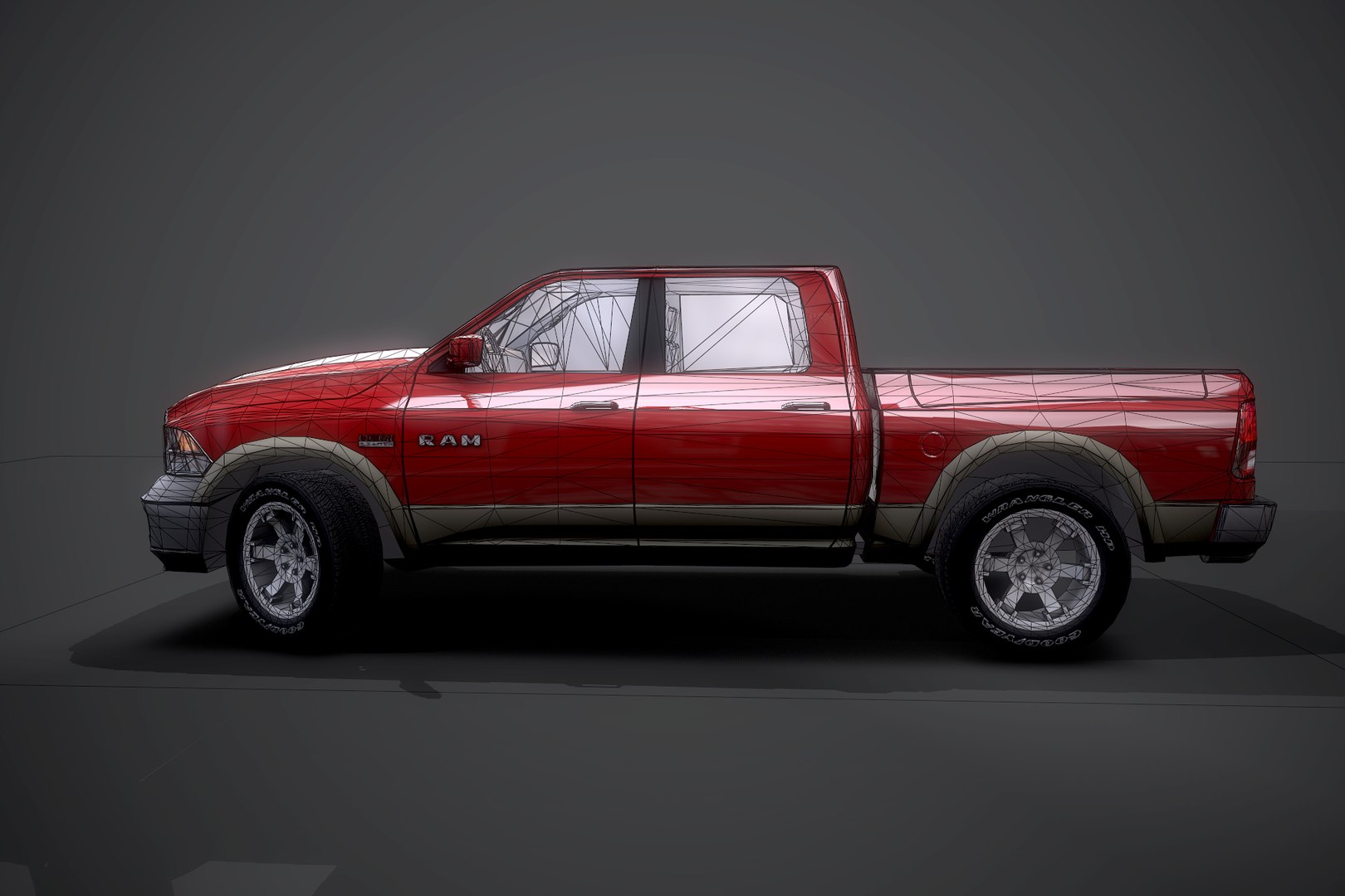 3ds max dodge ram