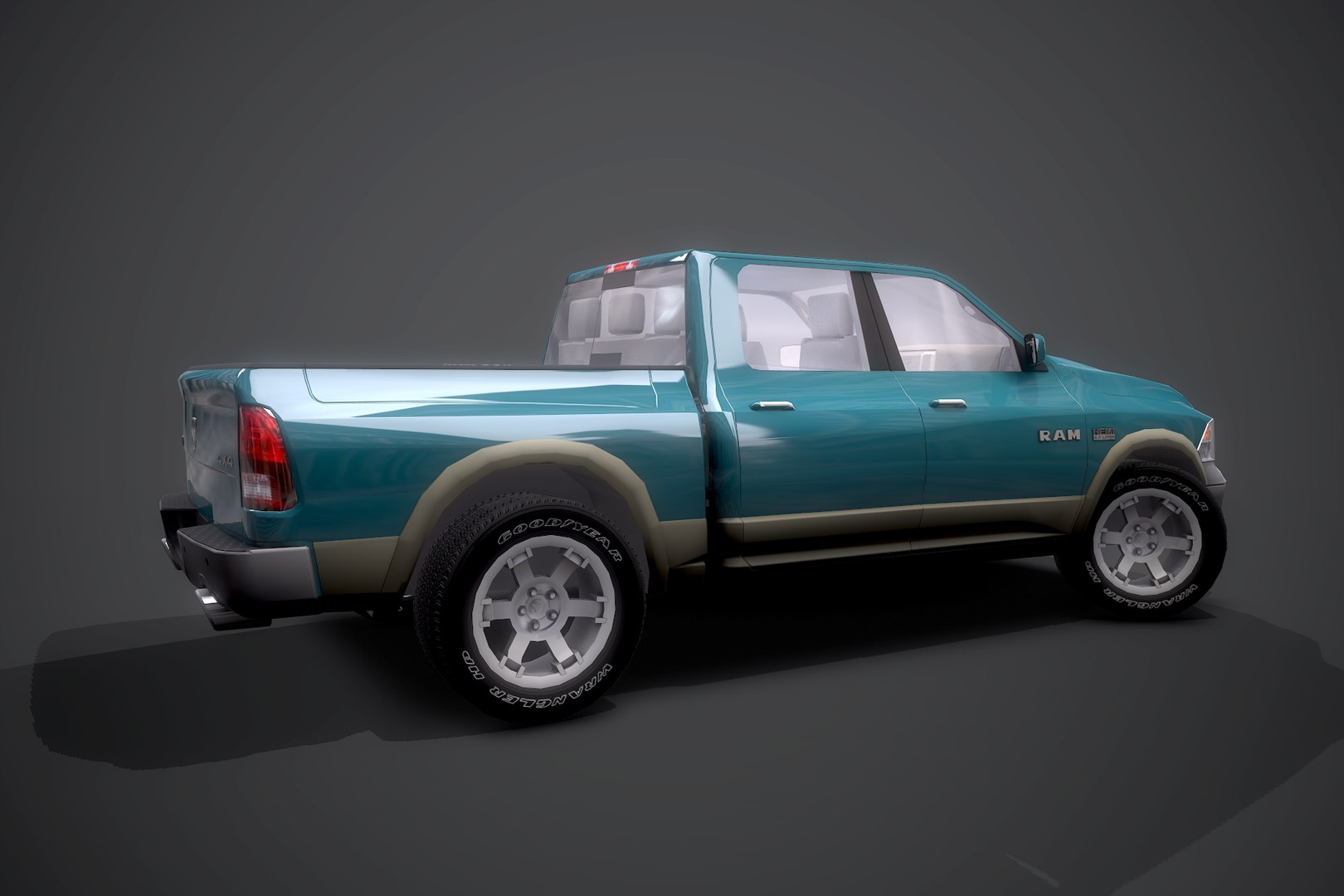 3ds max dodge ram