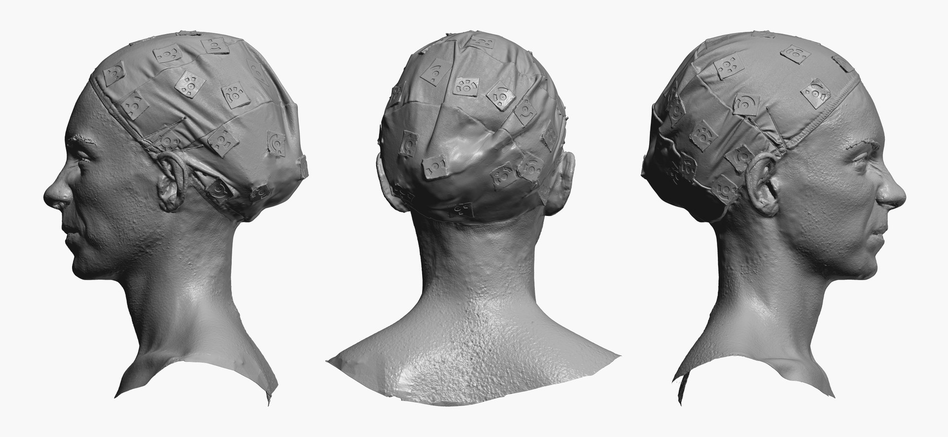 Athena human head nose 3D model - TurboSquid 1674203