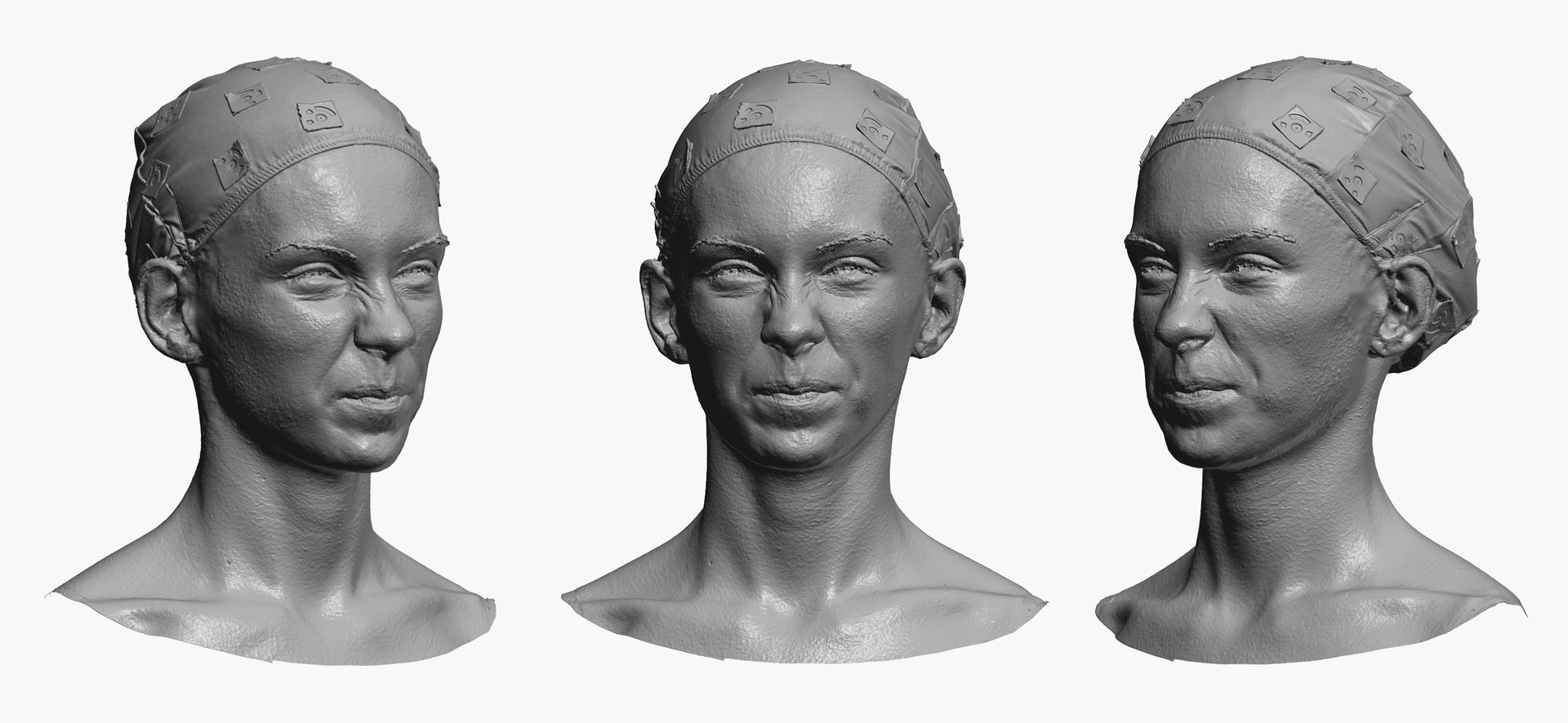 Athena human head nose 3D model - TurboSquid 1674203