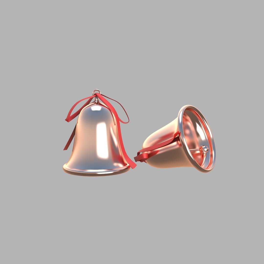 Bells 02 Copper 3D Model - TurboSquid 2343196