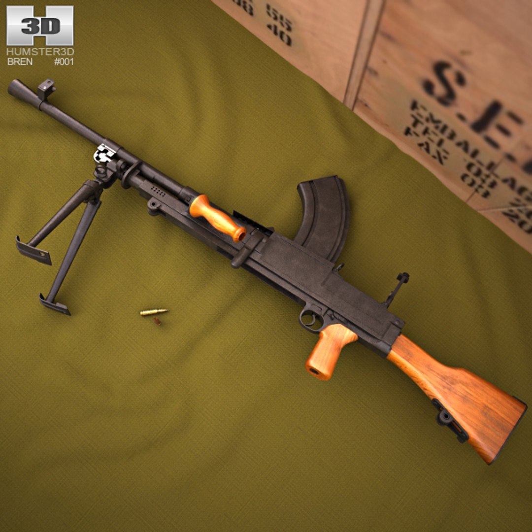 modelo 3d Bren Mk2 - TurboSquid 1261310