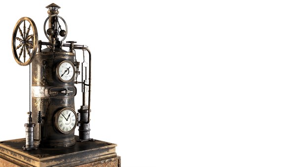 modelo 3d Motor Steampunk - TurboSquid 1893435