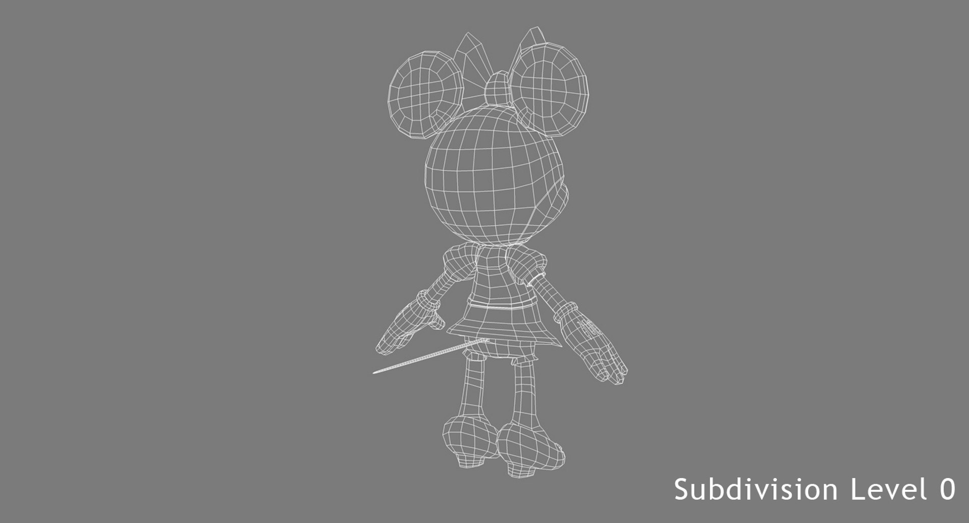 3d Max Minnie Mouse Film