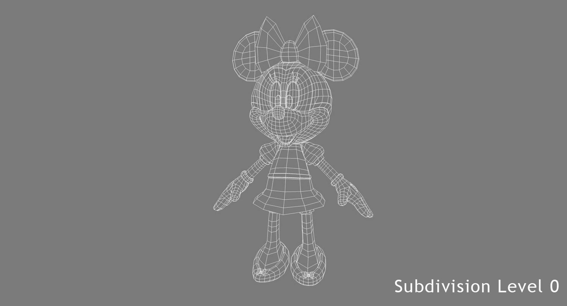 3d Max Minnie Mouse Film