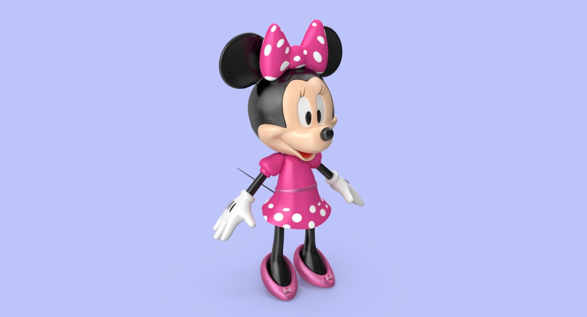 3d Max Minnie Mouse Film