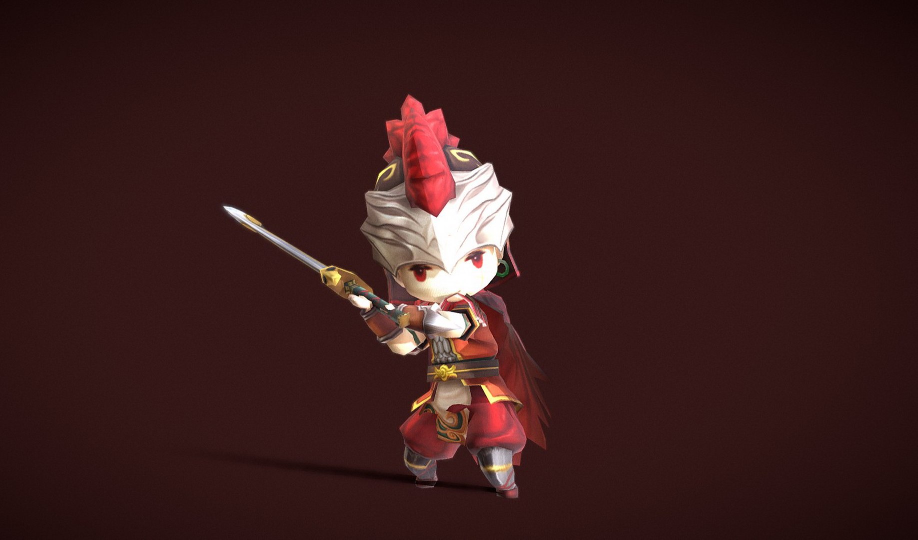3D Three Kingdoms - Zhou Tai Model - TurboSquid 2015602