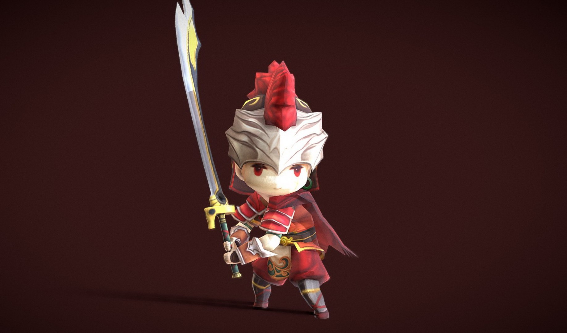 3D Three Kingdoms - Zhou Tai Model - TurboSquid 2015602