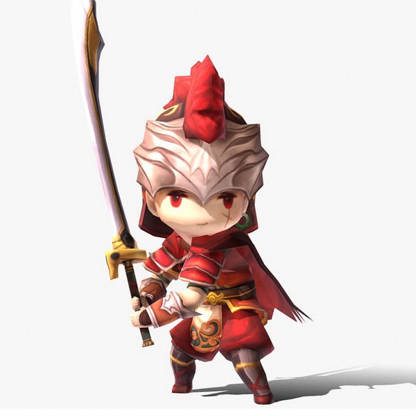 3D Three Kingdoms - Zhou Tai model - TurboSquid 2015602