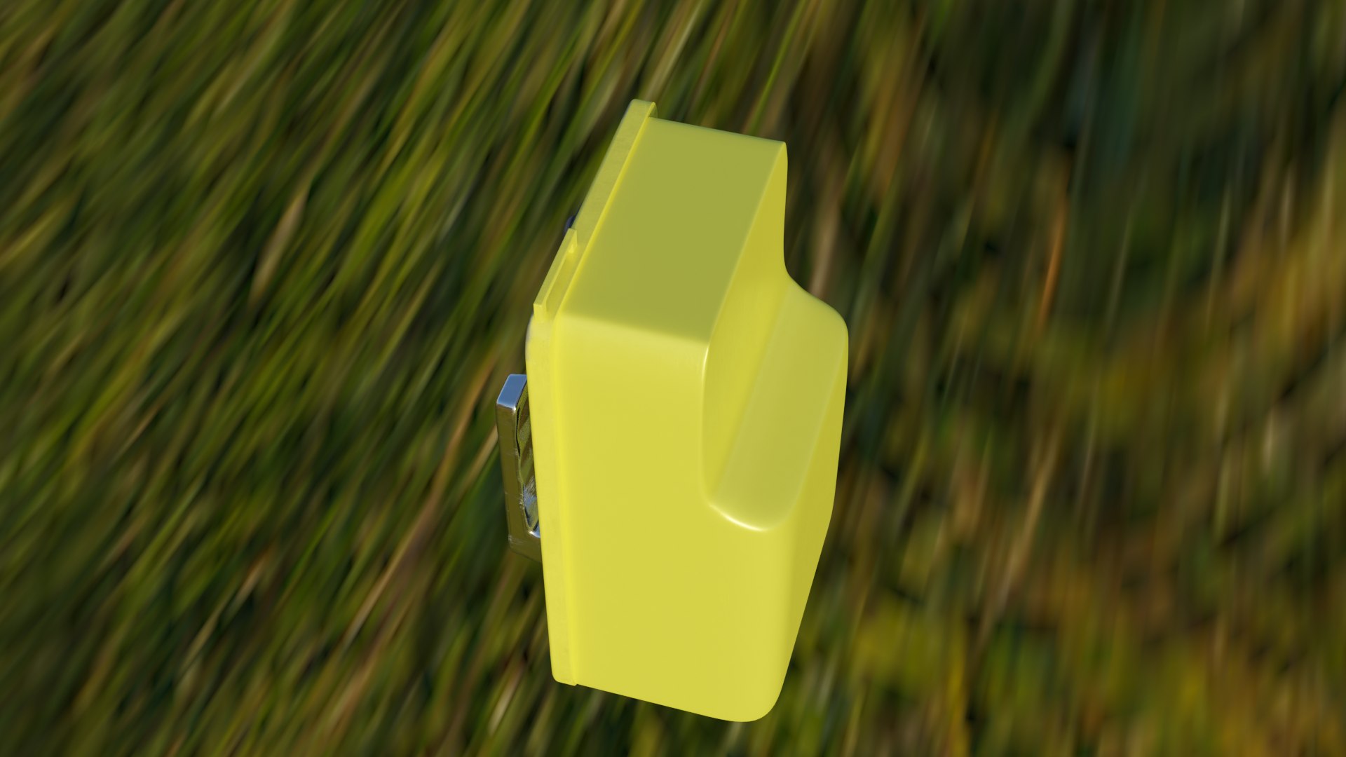 3D Yellow Geiger Counter - TurboSquid 1660635