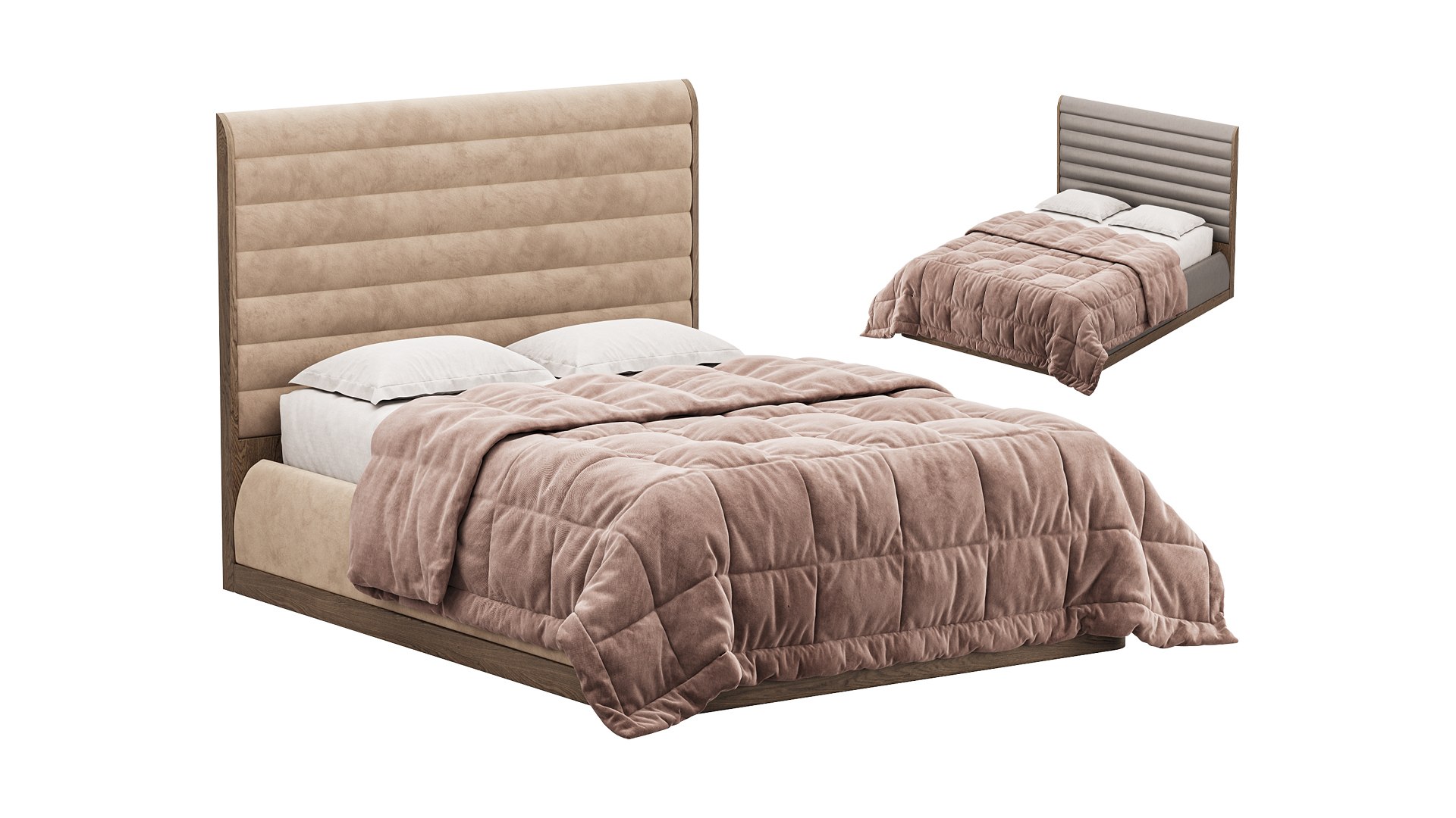 La Moda BED 3D - TurboSquid 2421627