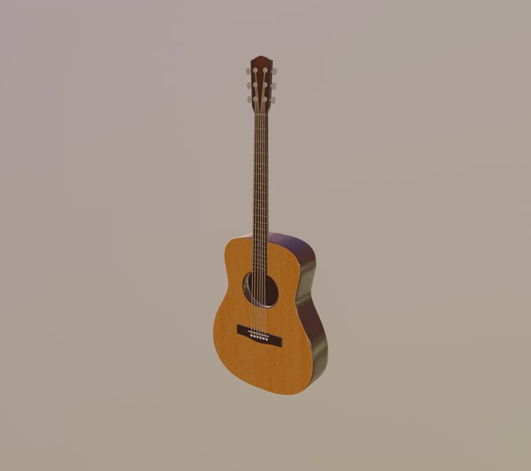 Acoustic Guitar STL Models for Download | TurboSquid