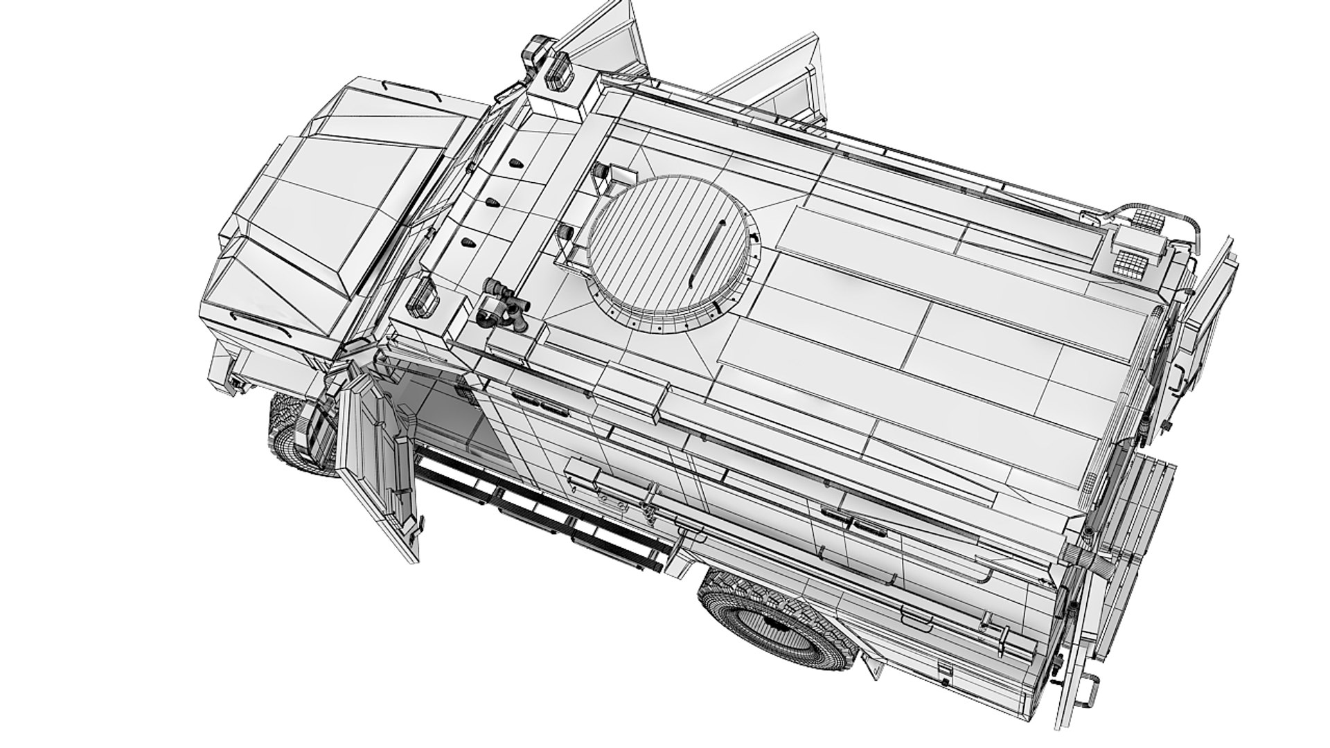 3D BearCat Medevac 3D - TurboSquid 1830445