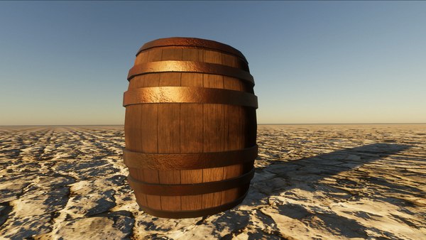 Animation-ready barrel asset 3D model - TurboSquid 1709277