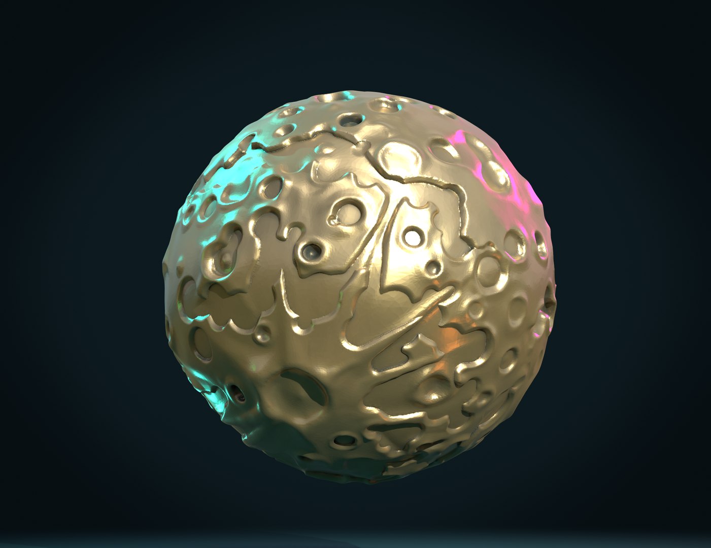 3D Moon Print Ready - TurboSquid 1820218