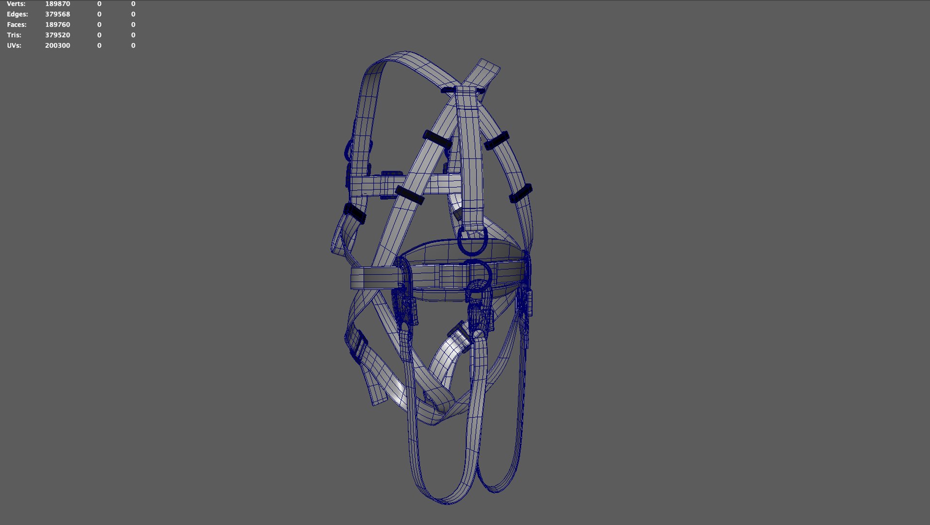 Safety Harness Model - TurboSquid 1176140