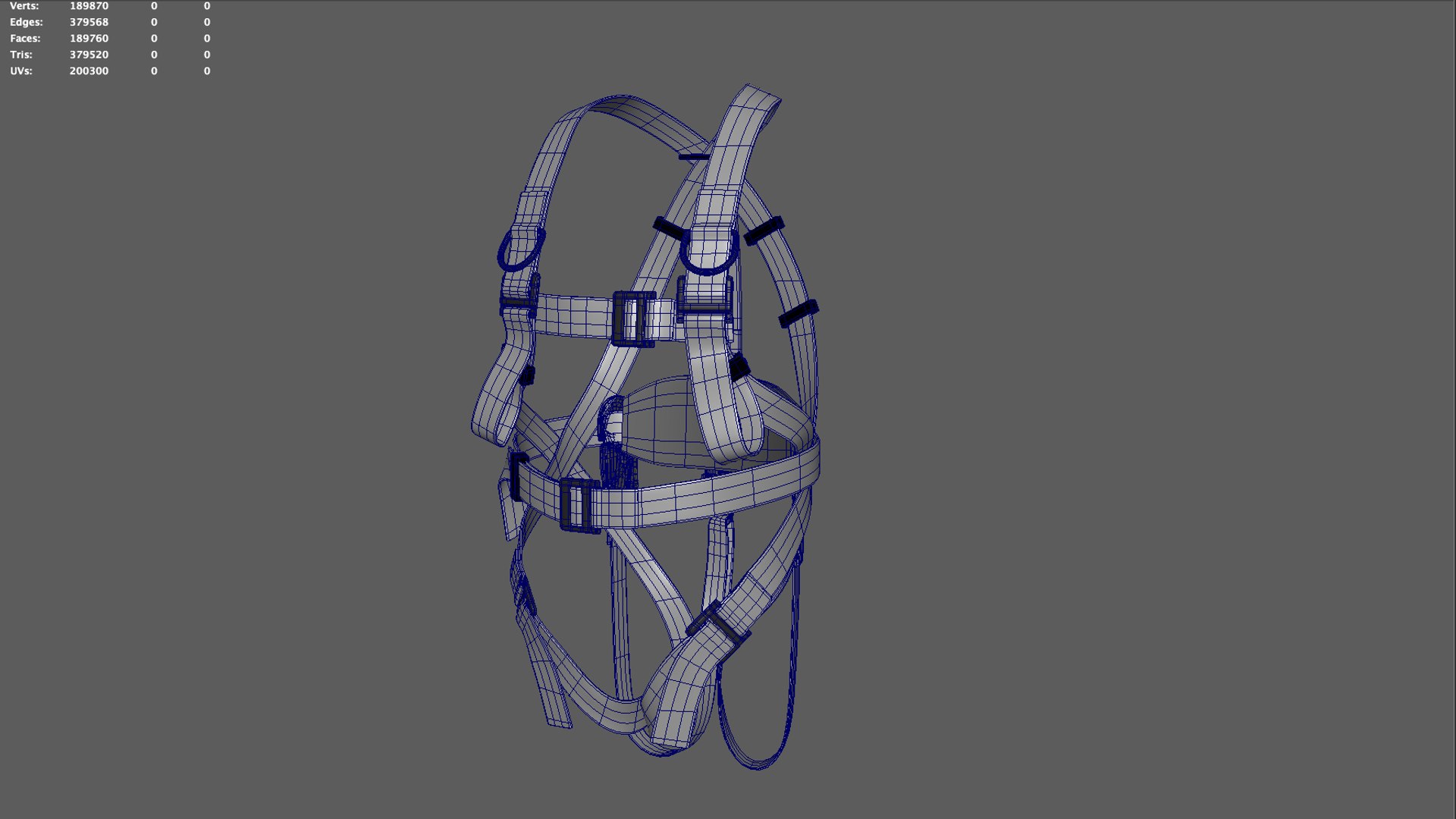 Safety Harness Model - TurboSquid 1176140