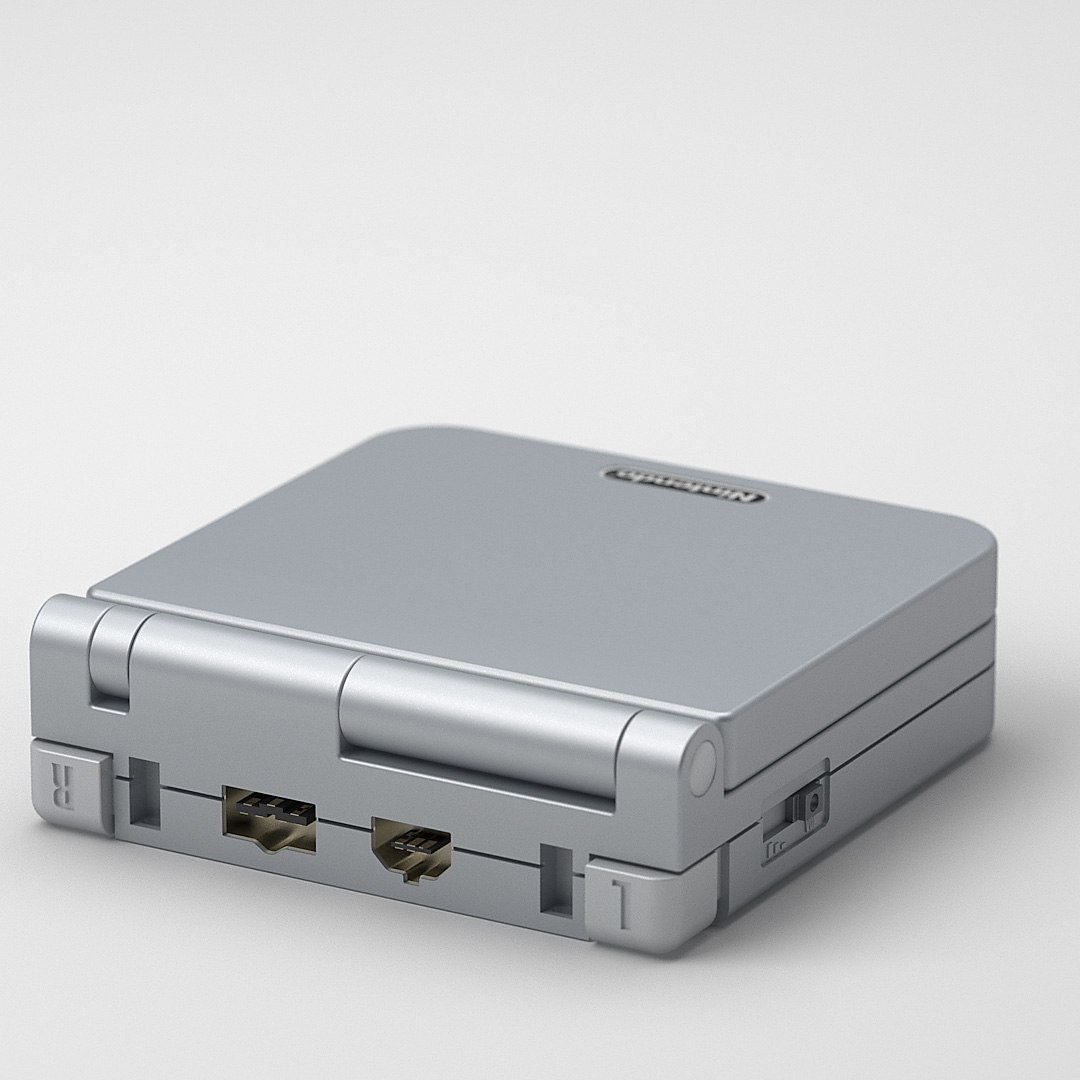 Nintendo Boy Advance 3d Max